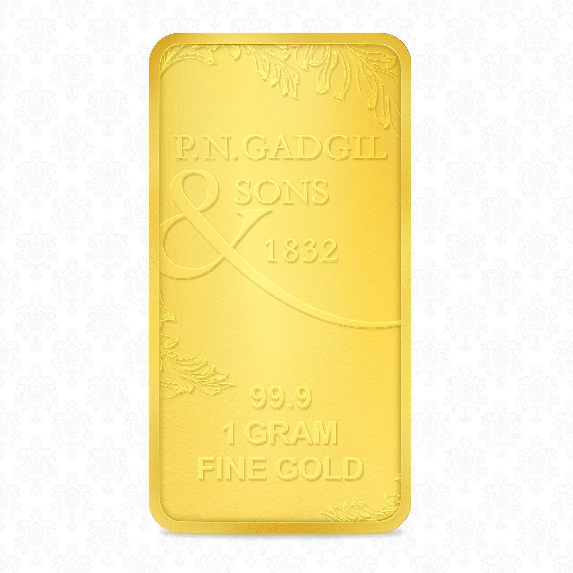 Shop 1 Gram Gold Biscuit Online | Pure Gold from PNG & Sons – P. N ...