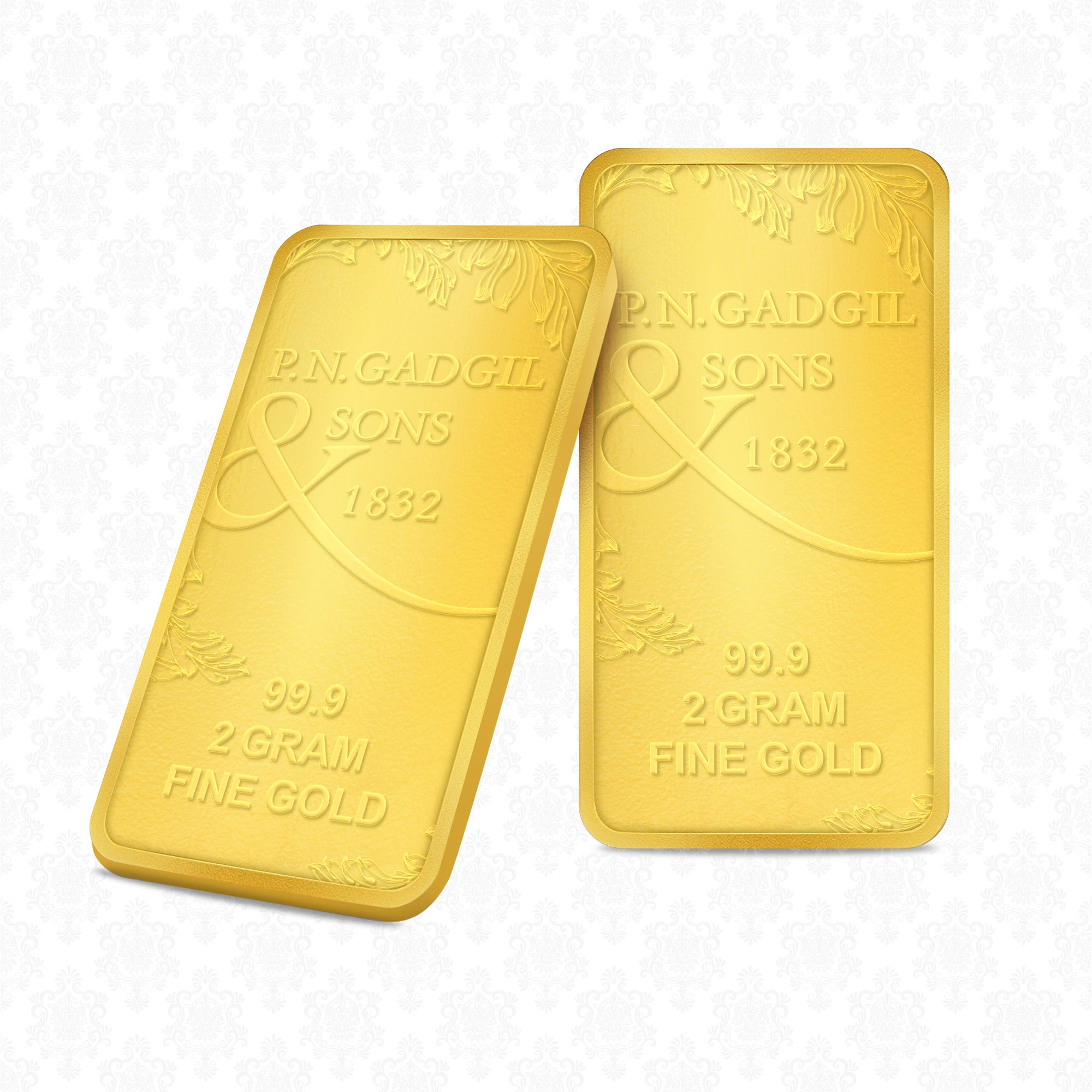 Buy 2 Gram Pure Gold Biscuit | Trusted Quality from PNG & Sons – P. N ...