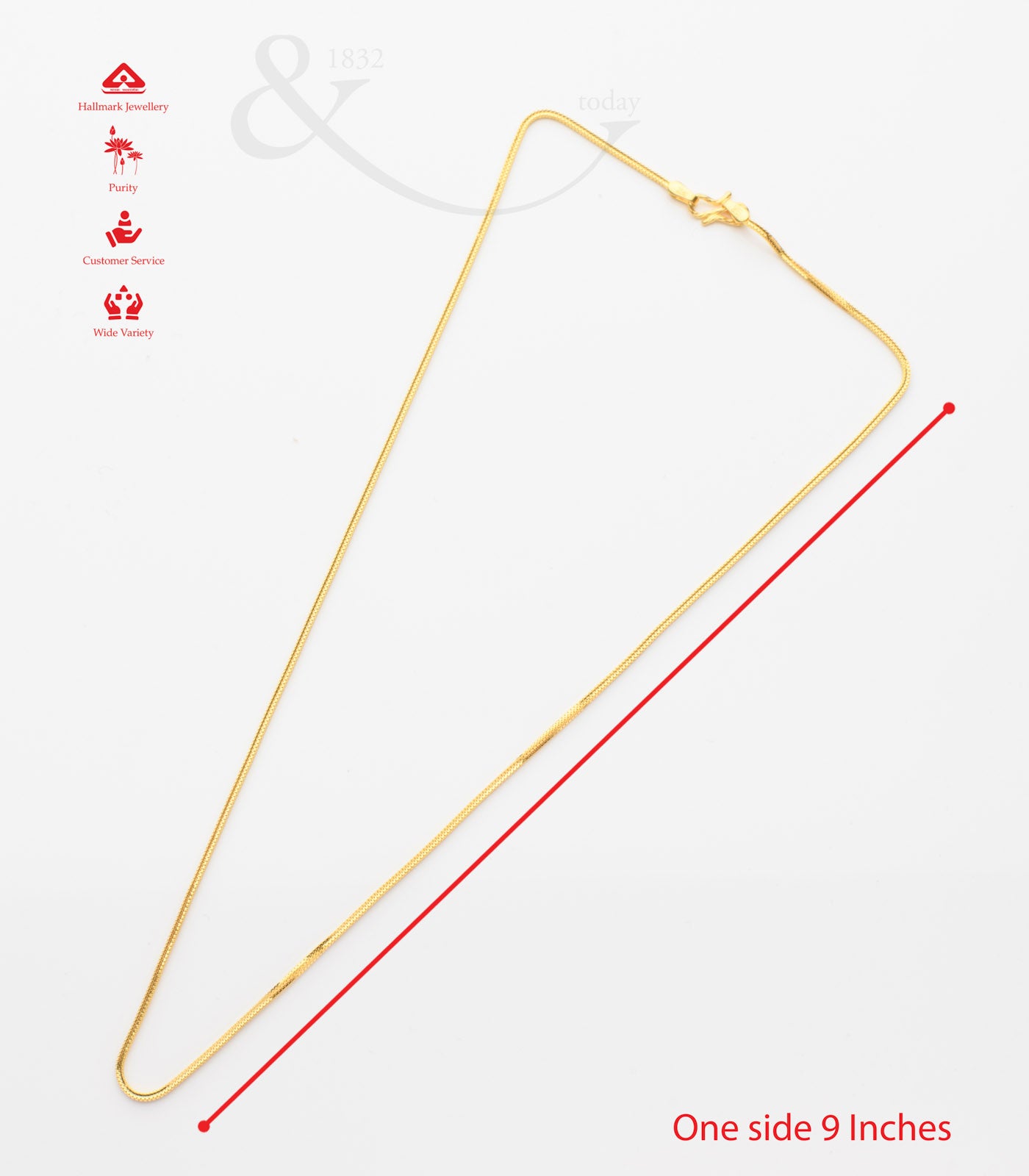 Chain | Buy Bold Intertwined Gold Chain @OnlinePNG – P. N. Gadgil ...