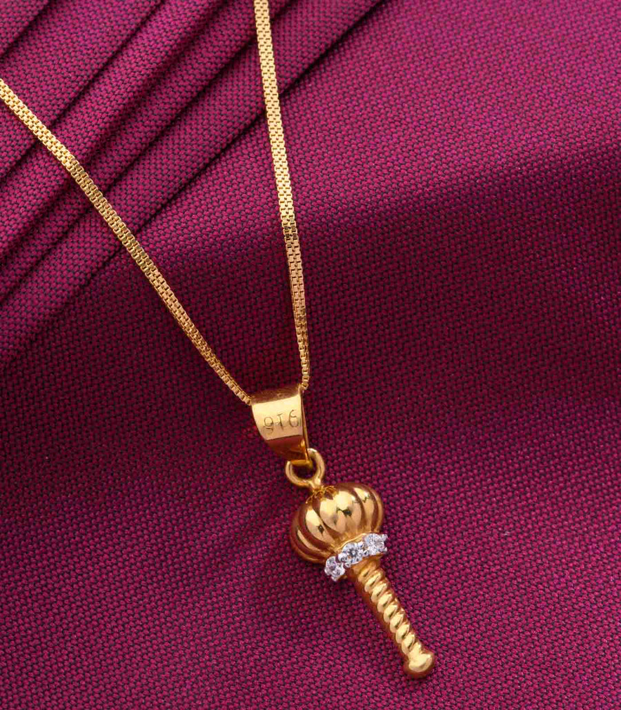 Pendant Set | Buy Lord Hanuman Gada chain pendant @OnlinePNG – P. N ...