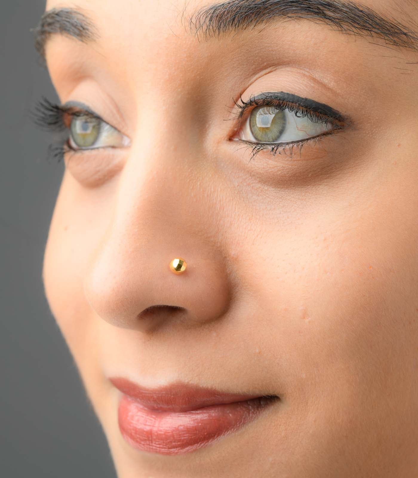 Nose Pin | Buy Single Stud Gold Nose Pin @OnlinePNG – P. N. Gadgil ...