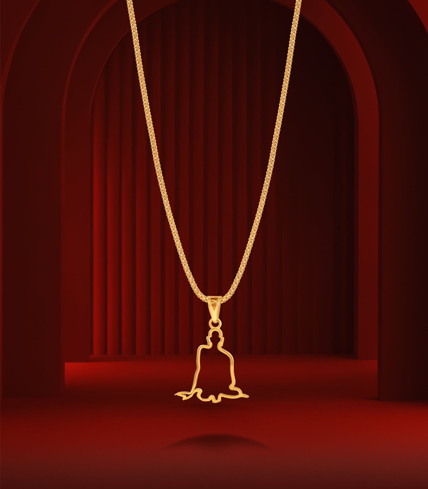 Buy Swami Samarth Gold Pendant with Fine Craft – P. N. Gadgil & Sons Ltd