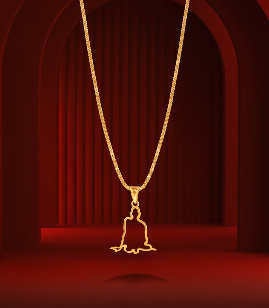 Buy Swami Samarth Gold Pendant with Fine Craft – P. N. Gadgil & Sons Ltd