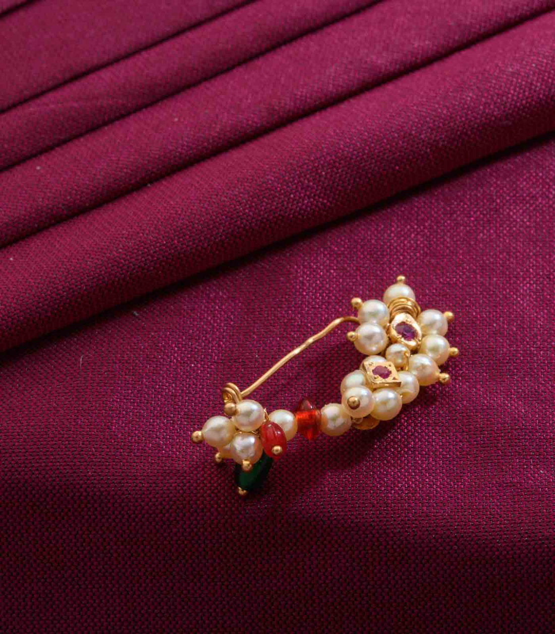 Buy Gold Nath for Women at best prices – P. N. Gadgil & Sons Ltd