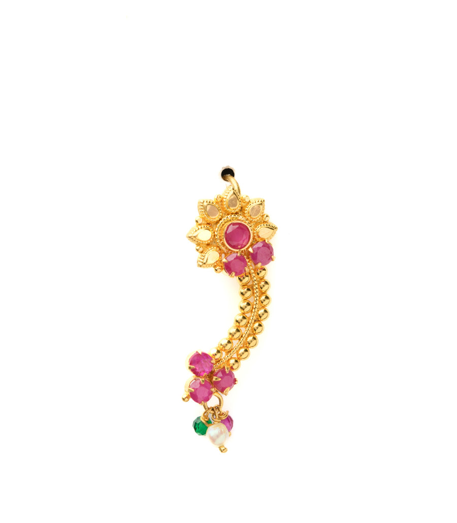 Buy Gold Nath for Women at best prices – P. N. Gadgil & Sons Ltd