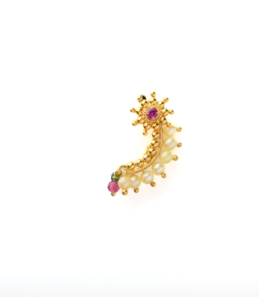 Buy Gold Nath for Women at best prices – P. N. Gadgil & Sons Ltd