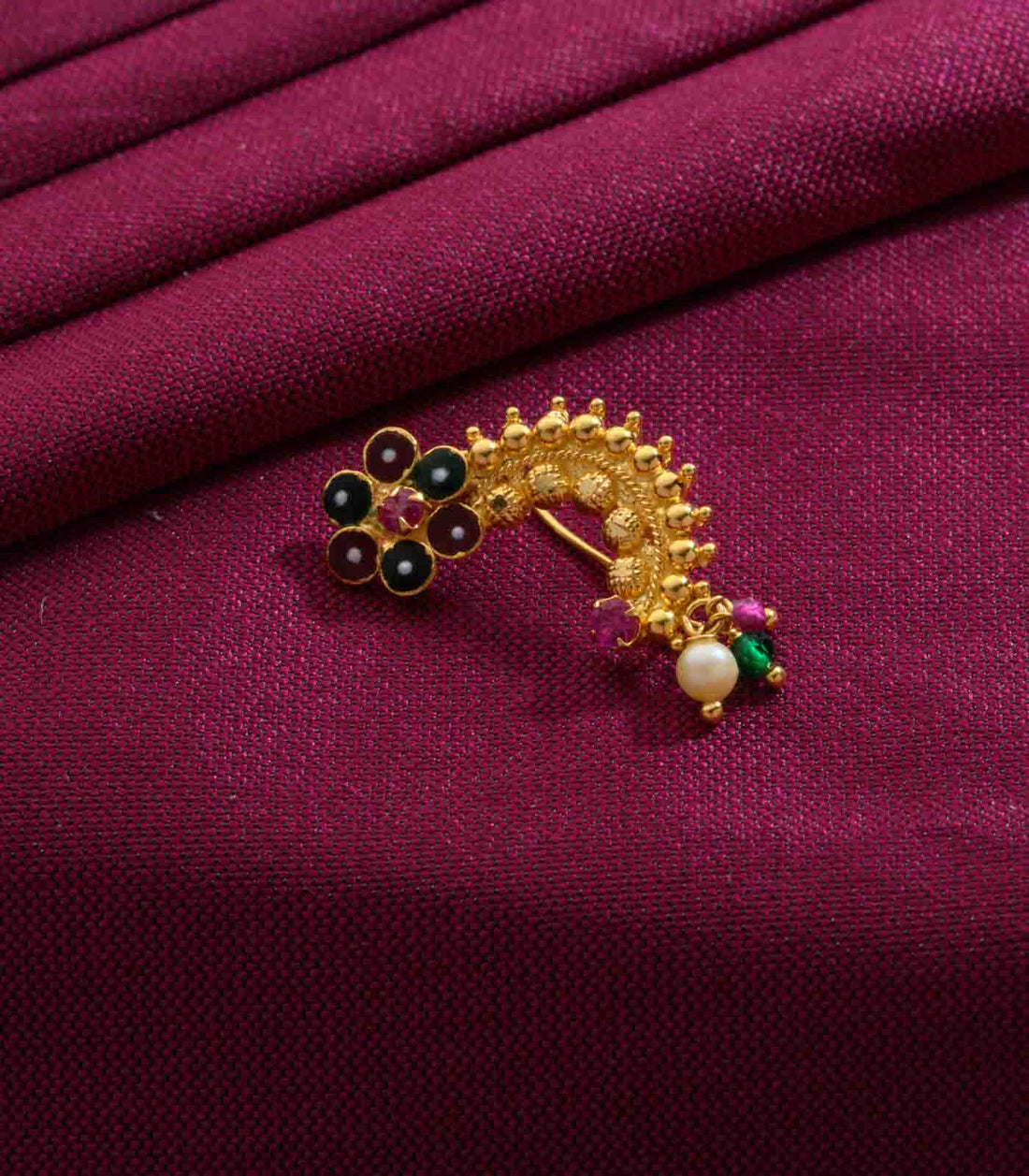 Buy Gold Nath for Women at best prices – P. N. Gadgil & Sons Ltd